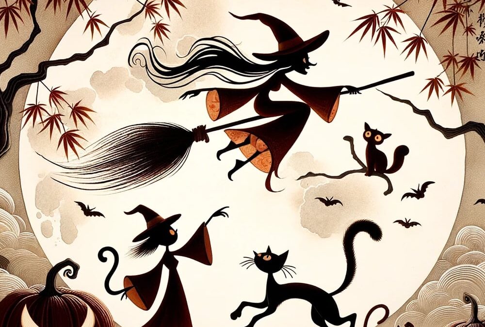Witches Fly Song for Halloween | Storynory