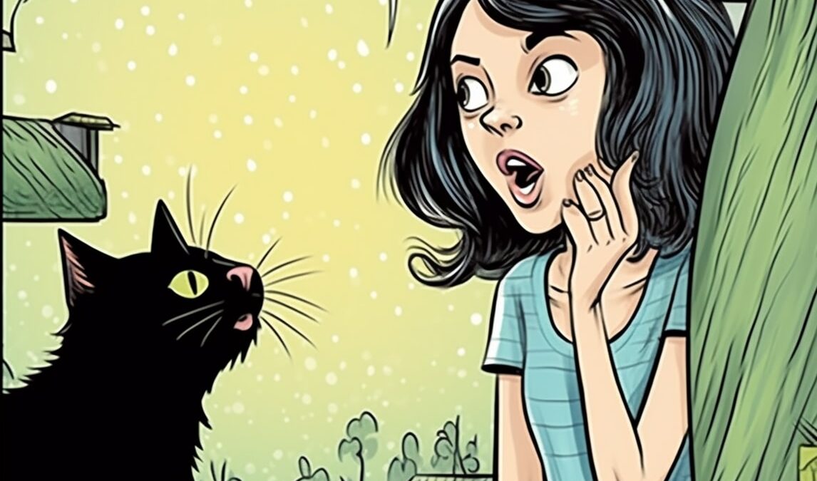 Katie and the Cat who Talked | Storynory